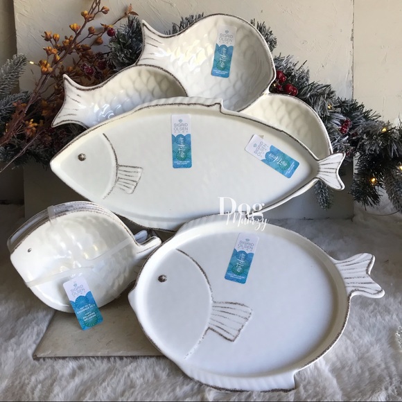 Sigrid Olsen | Dining | 2 Sigrid Olsen Puffer Fish Wide Dining Plates ...